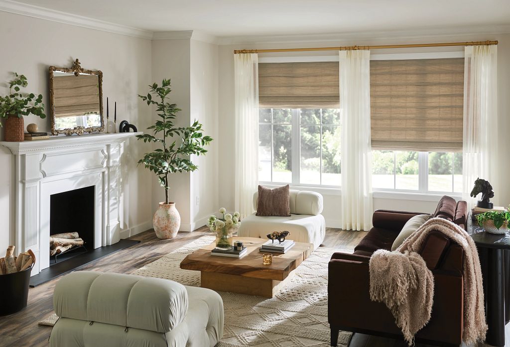 Elegant Roman Shades | Custom Roman Shades for Windows | Bumble Bee Blinds